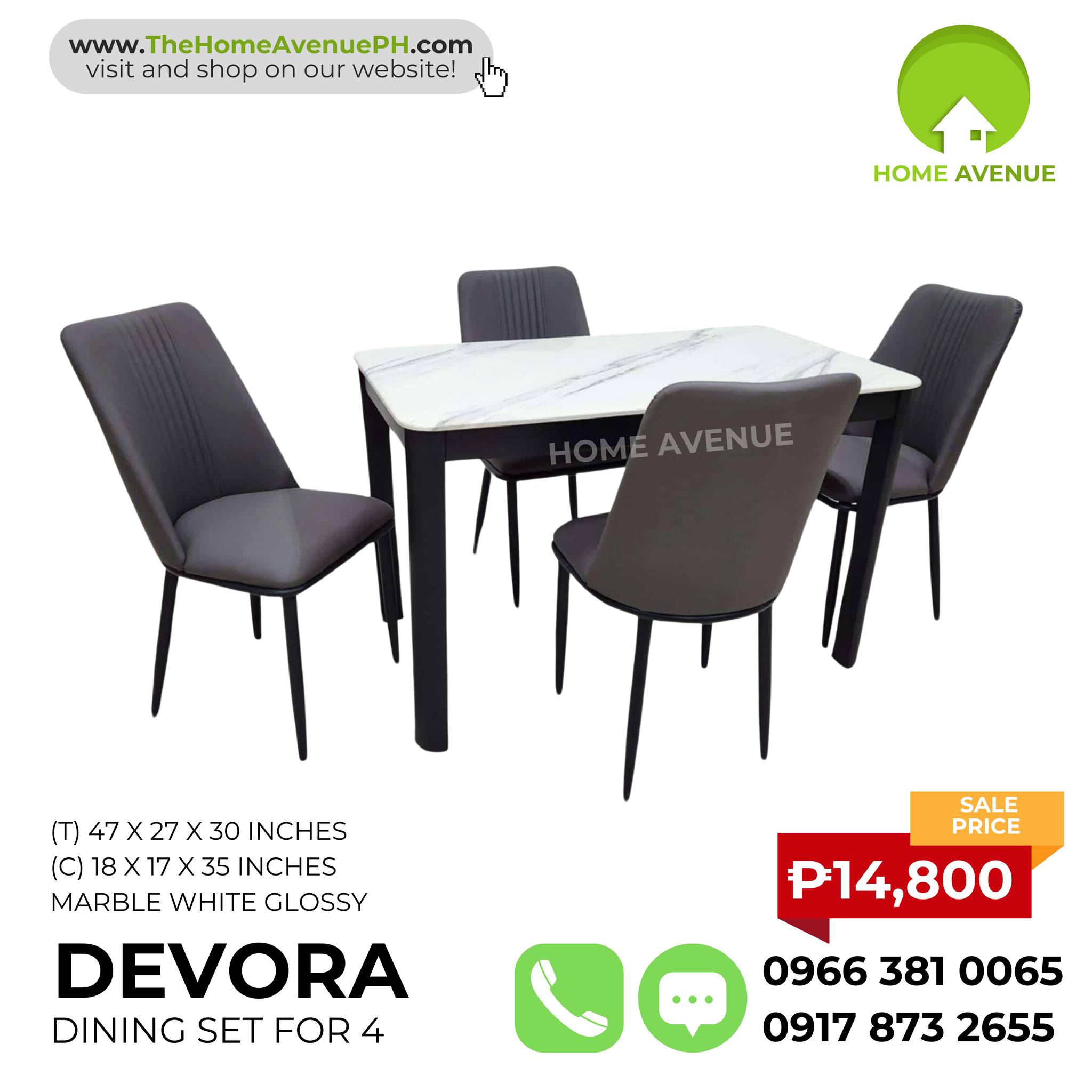 Devora Dining Set – Home Avenue Home and Office Furniture Shop