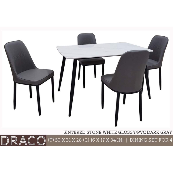 Draco Dining Set – Home Avenue Home and Office Furniture Shop