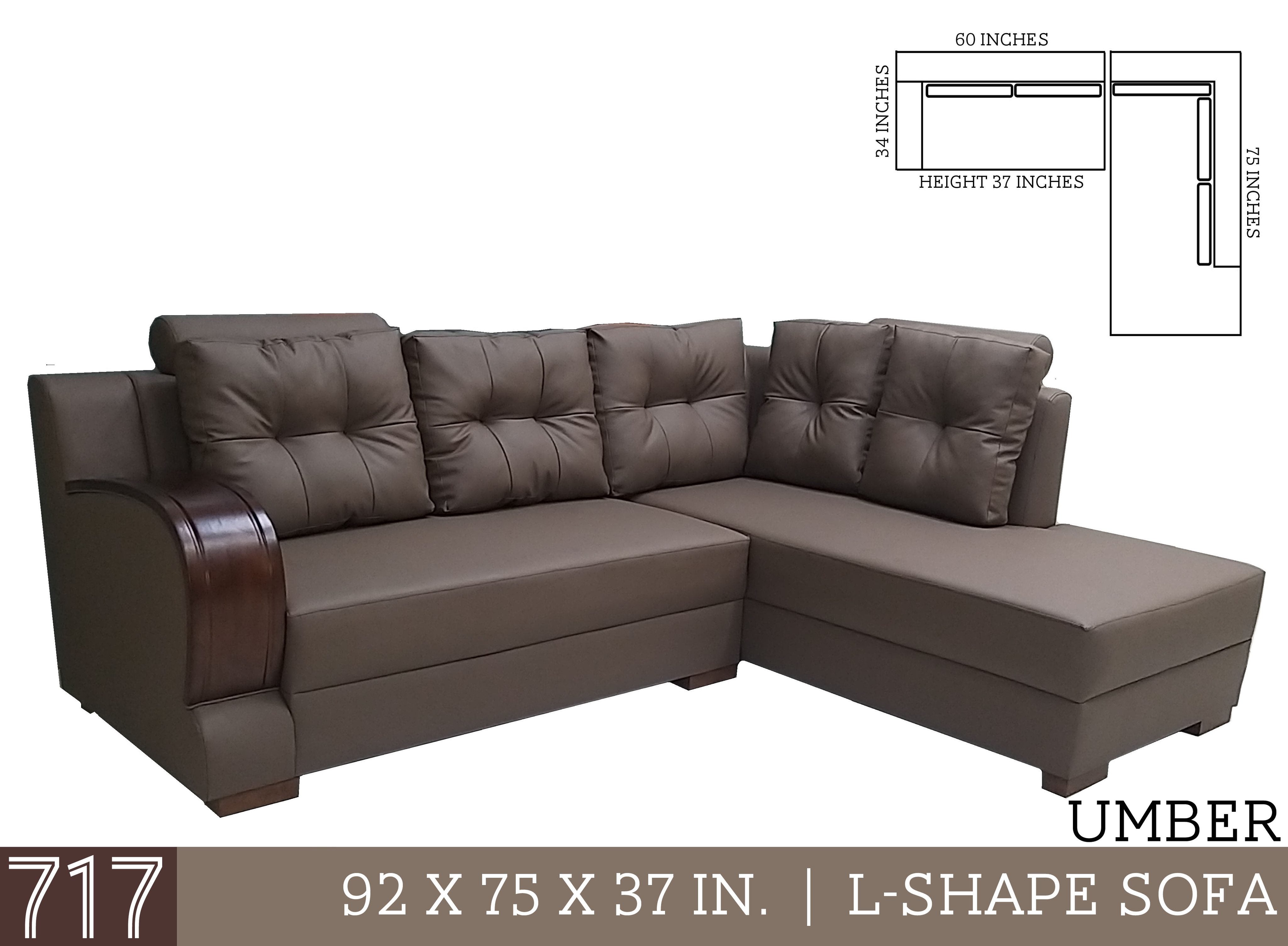 717 L-Type Sofa – Home Avenue Home and Office Furniture Shop