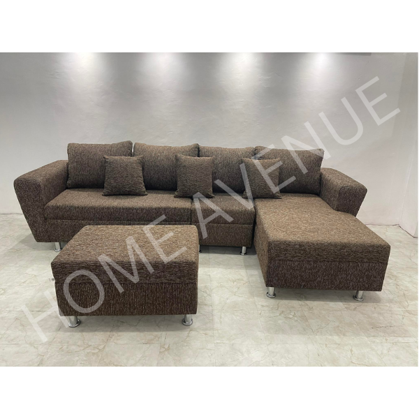 Lorna L-type Uratex Sofa – Home Avenue Home and Office Furniture Shop