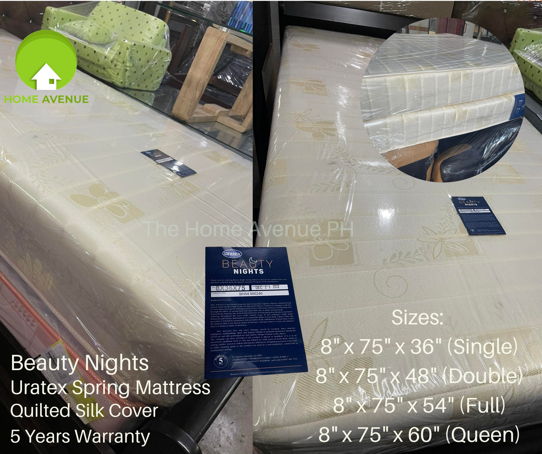 Beauty Nights Uratex Spring Mattress – Home Avenue Home and Office ...